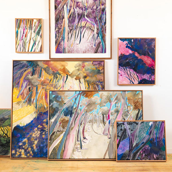 'The Forest and the Trees 2' Original Framed Artwork - Natalie Martin